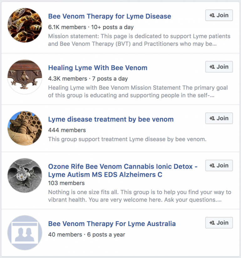 Stinging yourself with bees: dangerous and ineffective “Bee venom therapy”